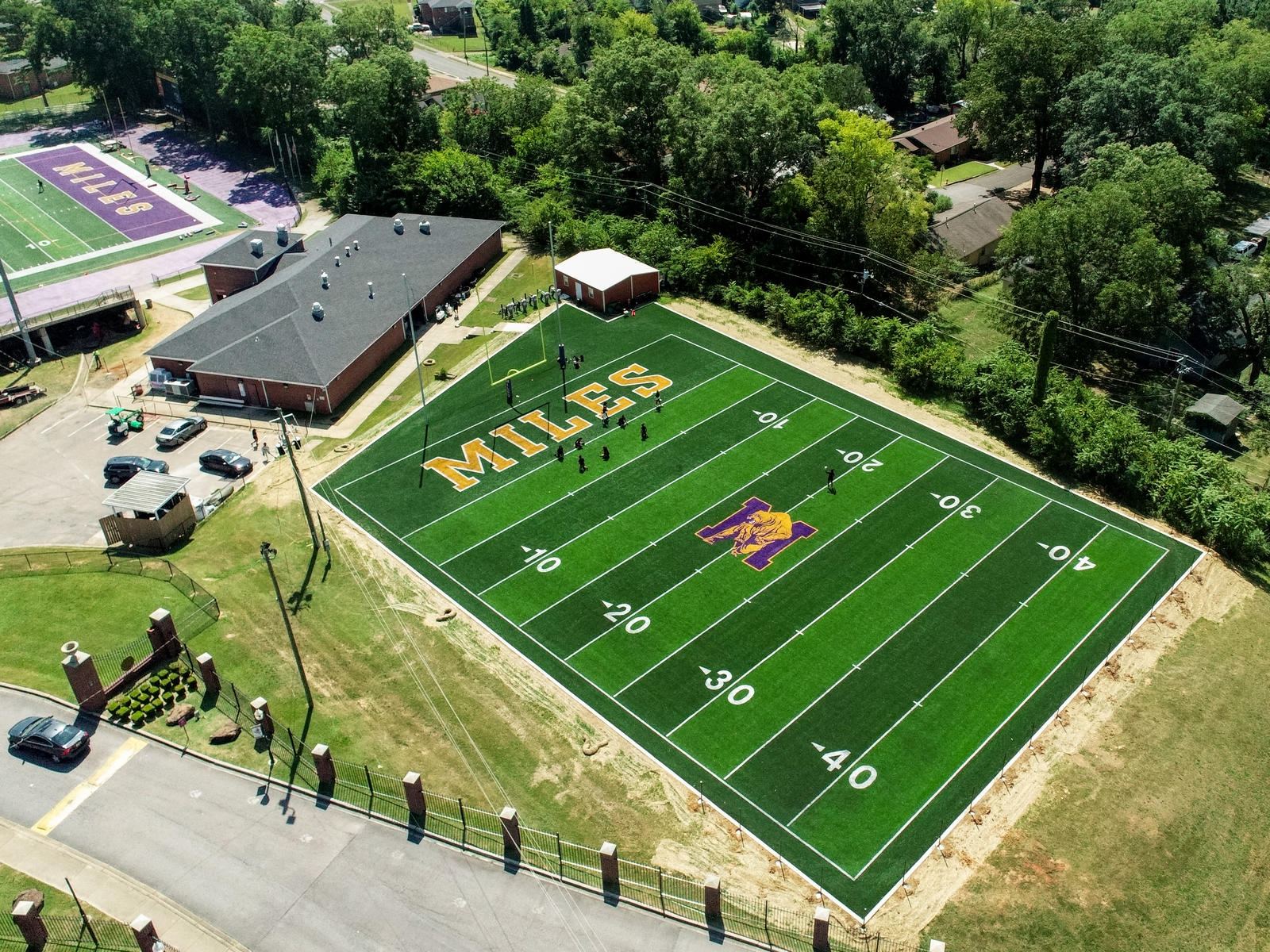 Miles College Unveils New Turf Practice Field Thanks to Arthur M. Blank ...