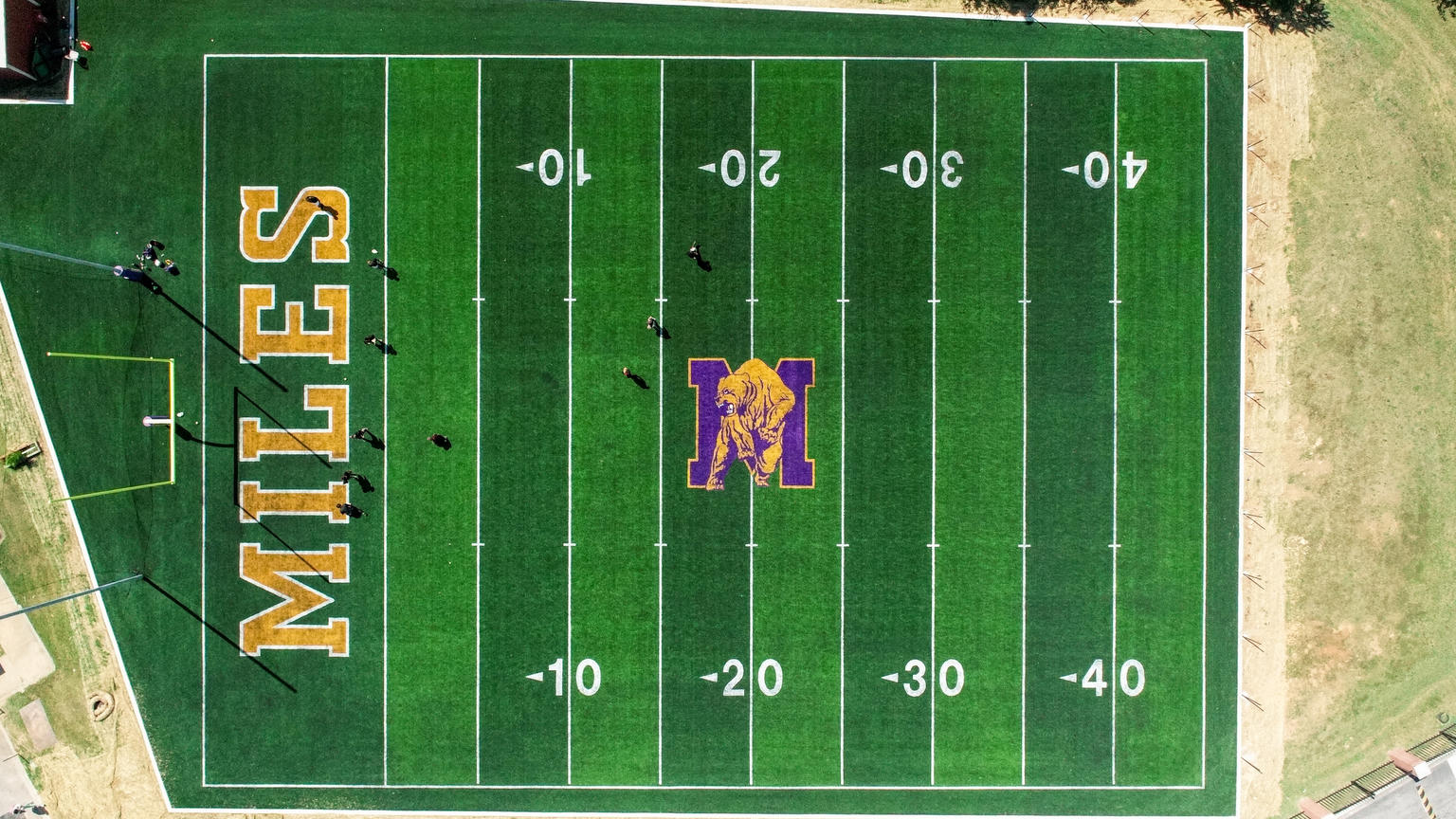 Miles College Unveils New Turf Practice Field Thanks to Arthur M. Blank ...