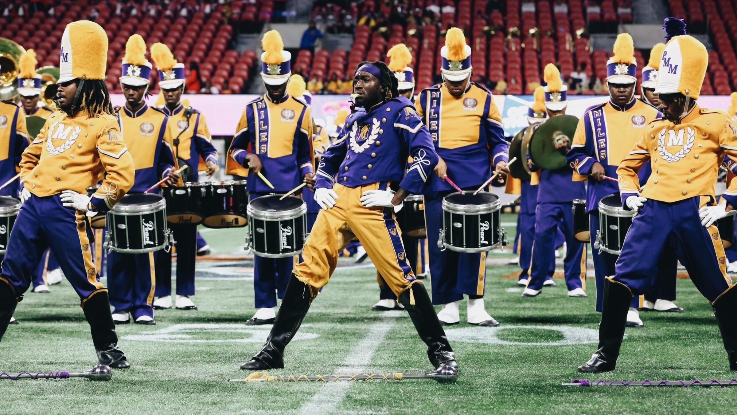 Miles College Purple Marching Machine Selected for 2025 Red Lobster ...