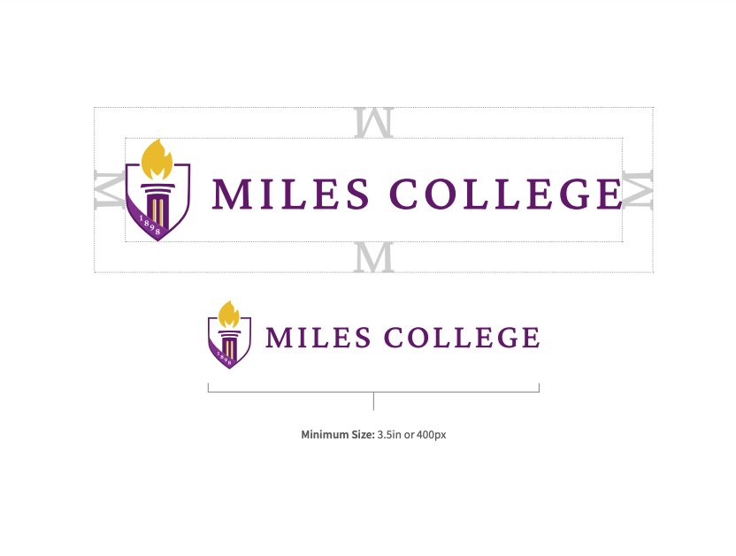 General Miles College Branding | Miles College
